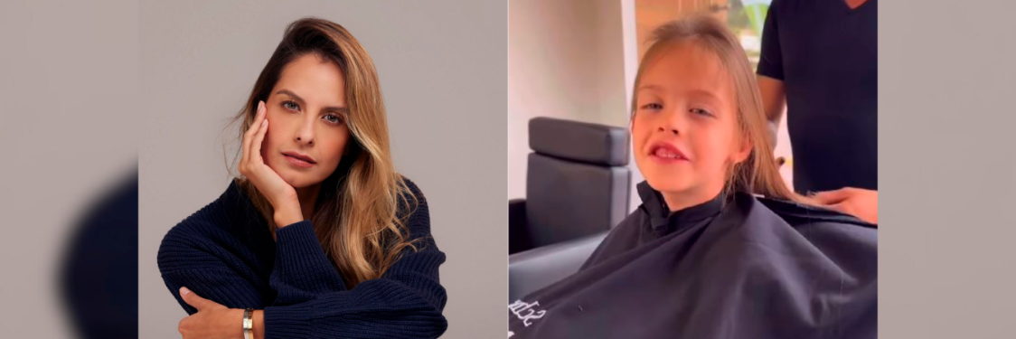 EN VIDEO: ¡Encantadora! Hija de Laura Acuña cambió de look y donó el ...