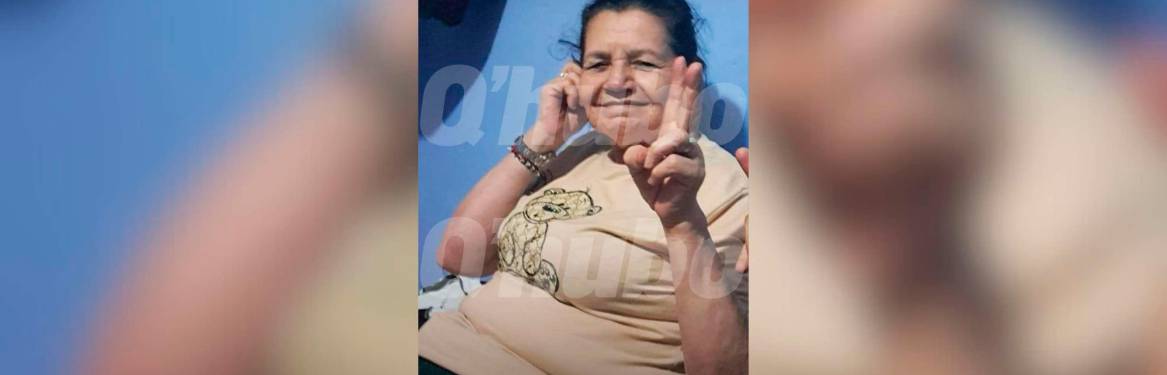 A doña Rosalba la encontraron muerta en su casa, en Santa Cruz