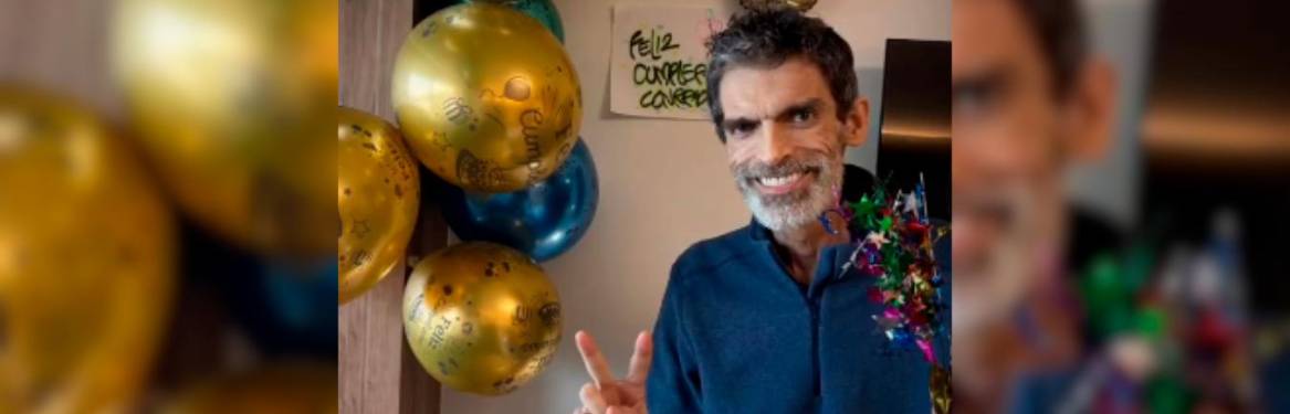 Así celebró el actor Conrado Osorio su cumpleaños en el hospital tras ...