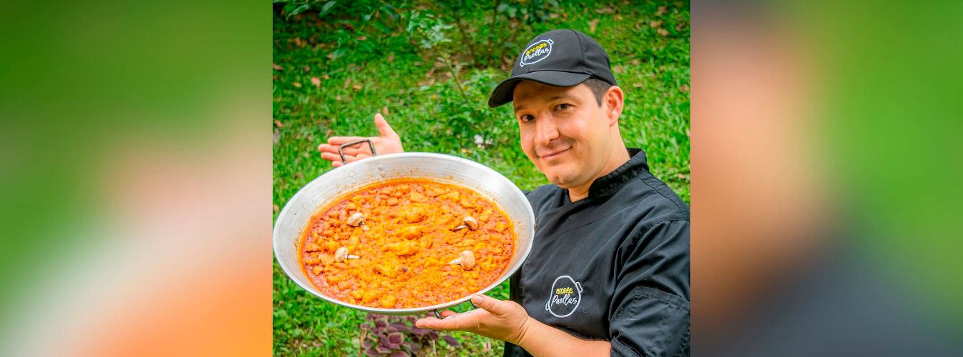 Andrés necesita su voto para ir al Mundial de la Paella