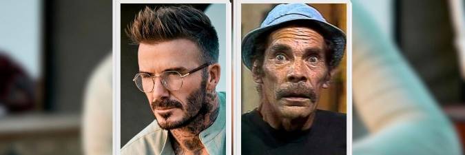 ¡Viral! Su objetivo era David Beckham, pero terminó dibujando a Monchito